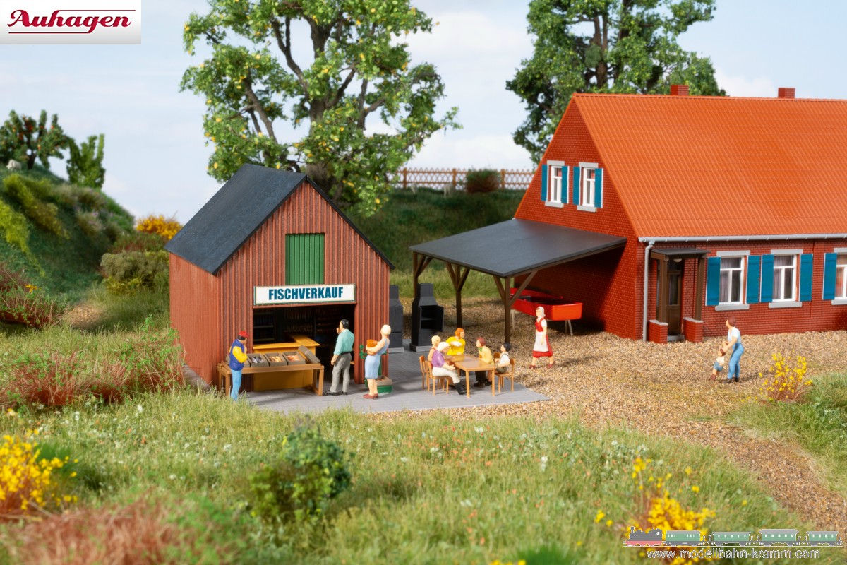 Modellbahn-Kramm: Auhagen 11475 H0 Hofladen, nur 22,59