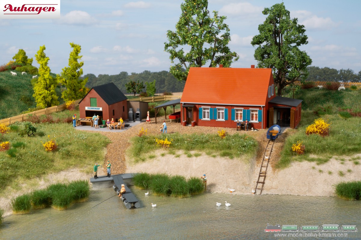 Modellbahn-Kramm: Auhagen 11475 H0 Hofladen, nur 22,59