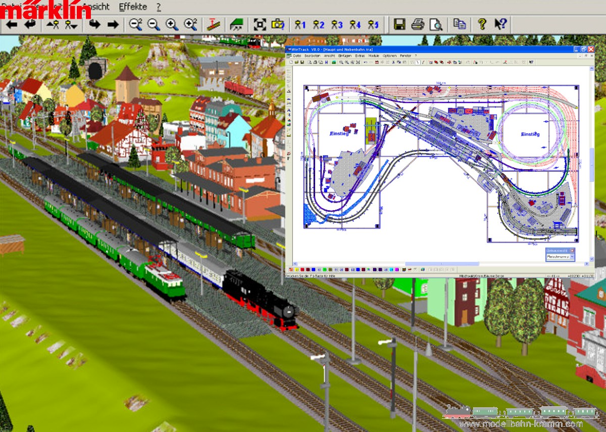 Modellbahn-Kramm: Märklin 60524 HO Märklin-Software Gleisplanung 2D/3D ...