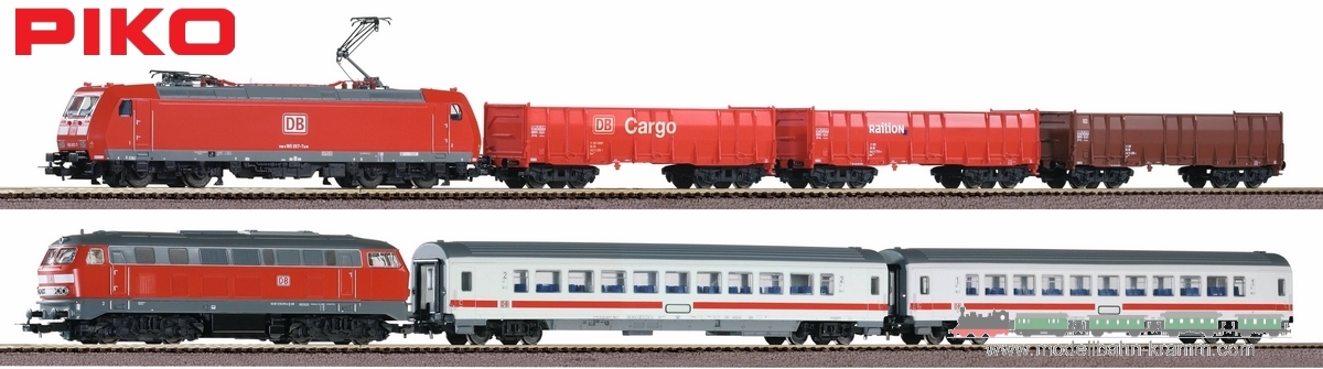 Modellbahn-Kramm: Piko 59014 H0 DC digital Start-Set PIKO SmartControl WLAN 2-Zug-Set, nur 314,19