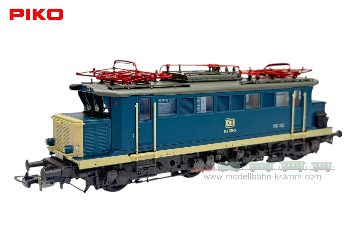 Modellbahn-Kramm: Piko 71351 H0 DC analog E-Lok BR 144 021 DB, nur 254,99