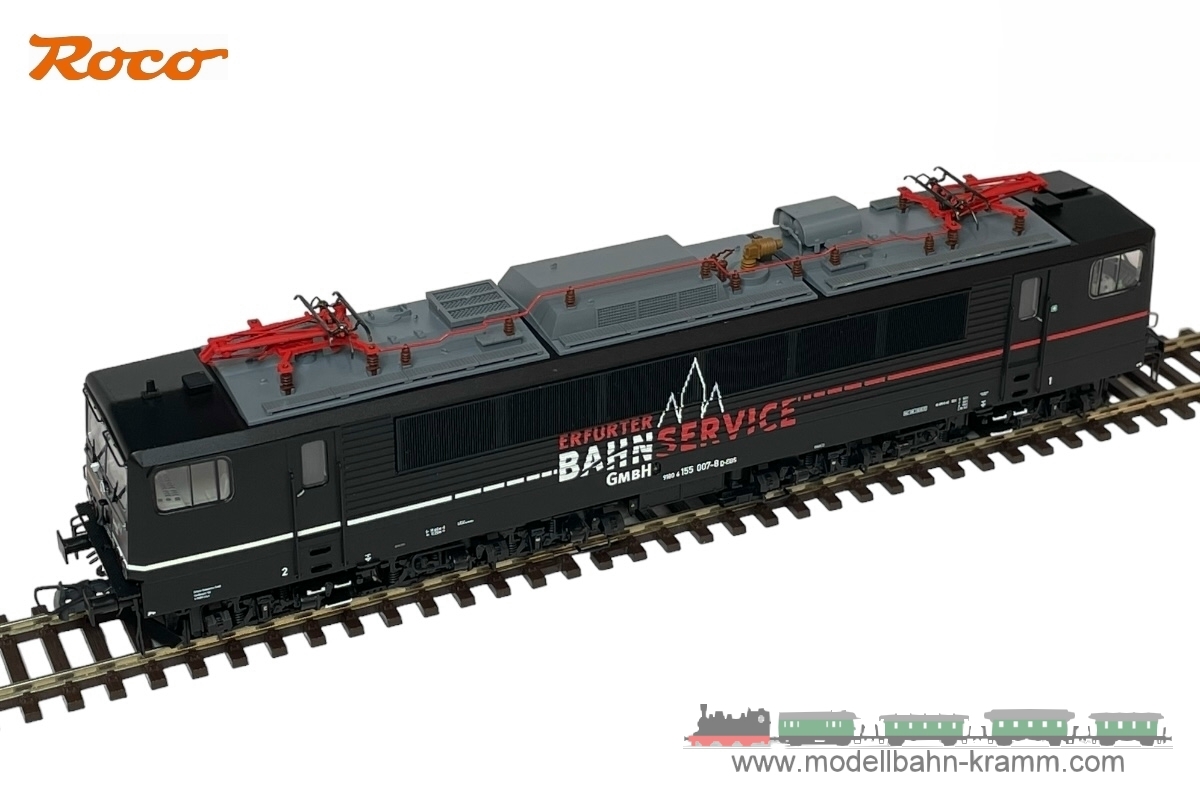 Modellbahn-Kramm: Roco 7510091 H0 DC Sound E-Lok BR 155 007-8 EBS, nur 258,93