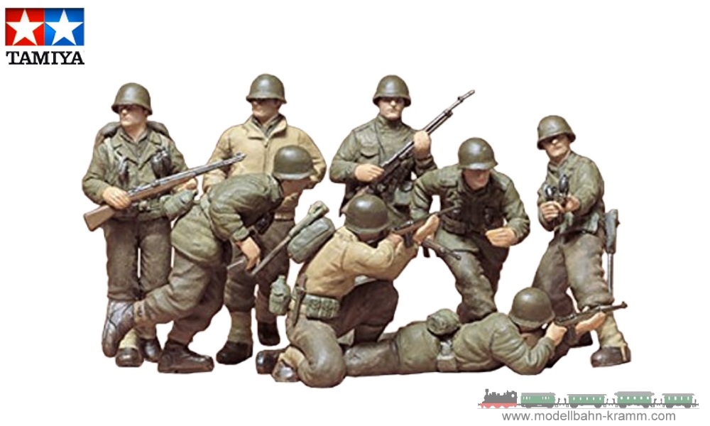 Modellbahn-Kramm: Tamiya 35048 1:35 Fig.-Set US Infant. W-Europa (8 ...