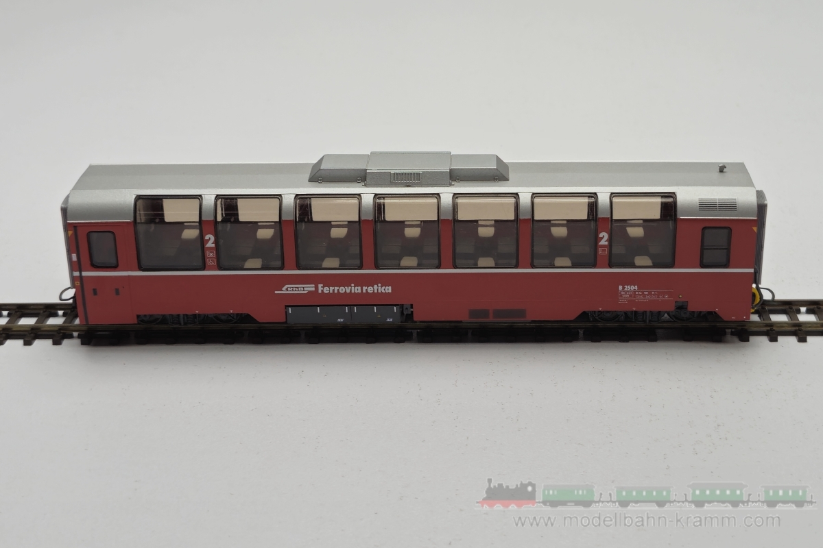 Modellbahn-Kramm: 1A.Gebrauchtware 083.3294104.001 Bemo HOm DC 3294104 Panoramawagen B 2504 4 ...