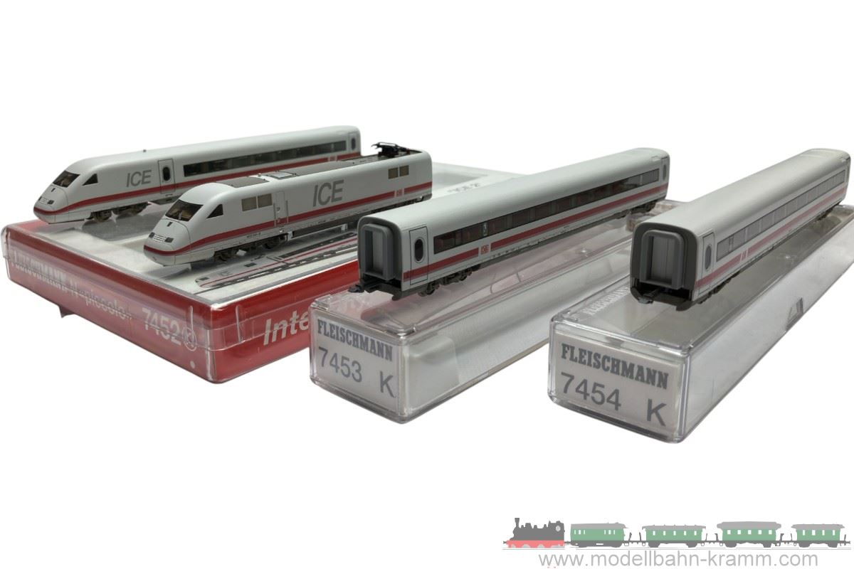 Modellbahn-Kramm: 1A.Gebrauchtware 237.0007452.S01 Fleischmann N analog 7452.SET E-Triebzug BR ...