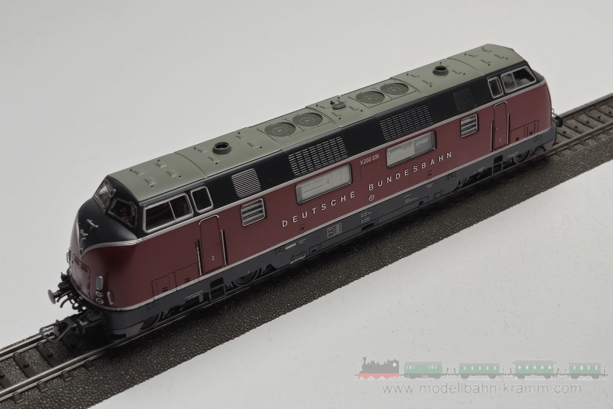Modellbahn-Kramm: 1A.second hand goods 711.0043928.001 Roco H0 AC analog 43928 Diesellok BR V200 ...