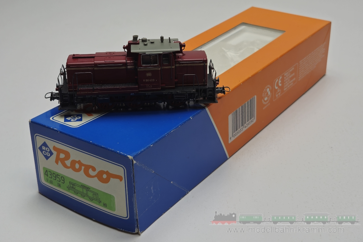 Modellbahn-Kramm: 1A.Gebrauchtware 711.0043959.001 Roco H0 AC analog 43959 Diesellok V 60 423 ...